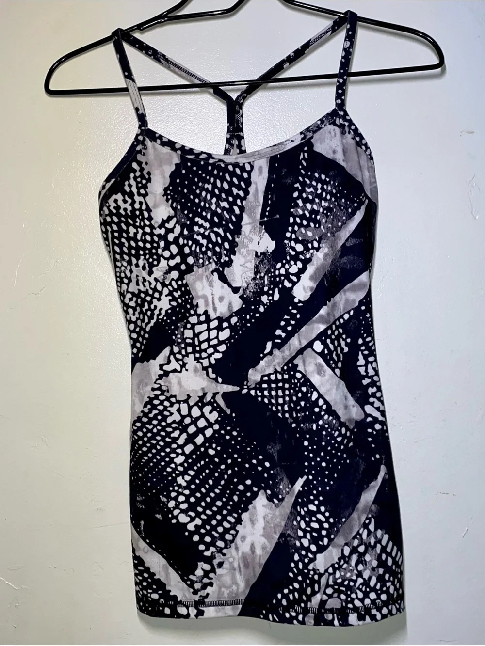 lululemon athletica | Tops | Lululemon Power Y Tank Luon Static Mist ...